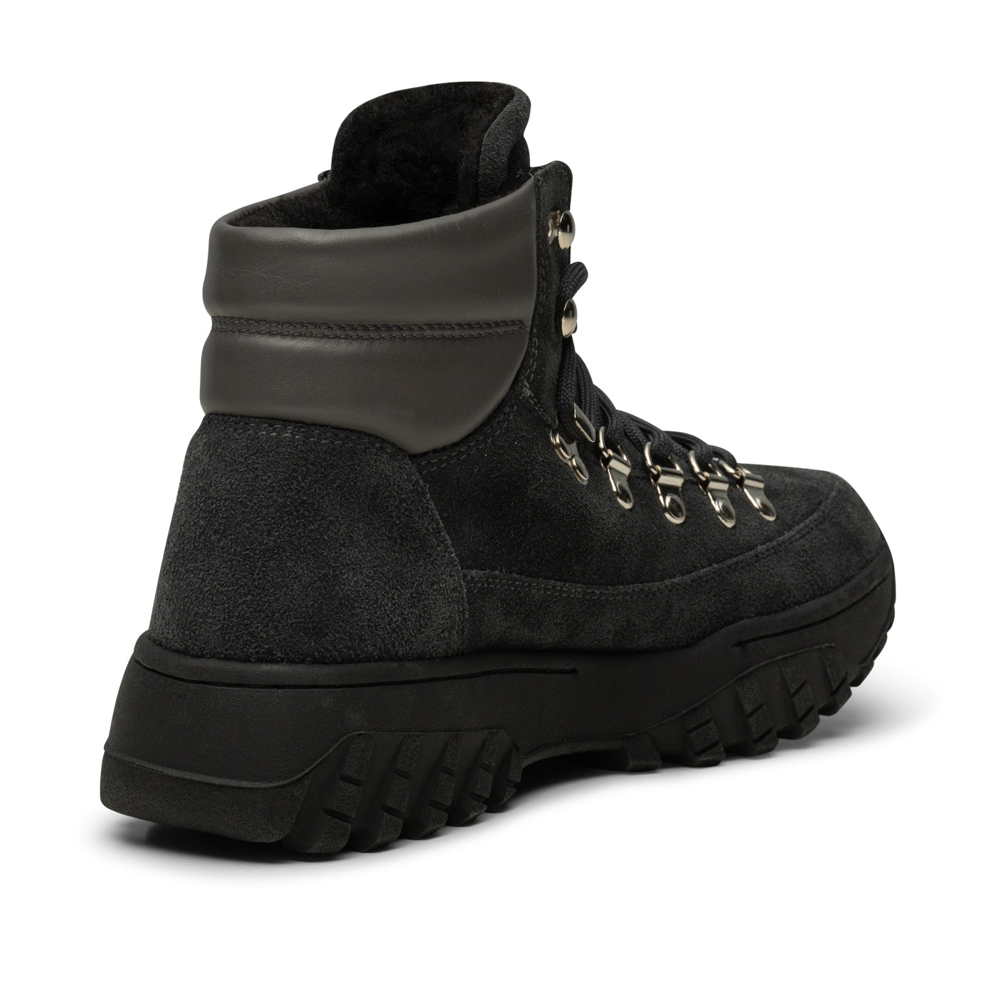 Iris Track Suede - Dark Grey - Boots • Koop online bij WODEN